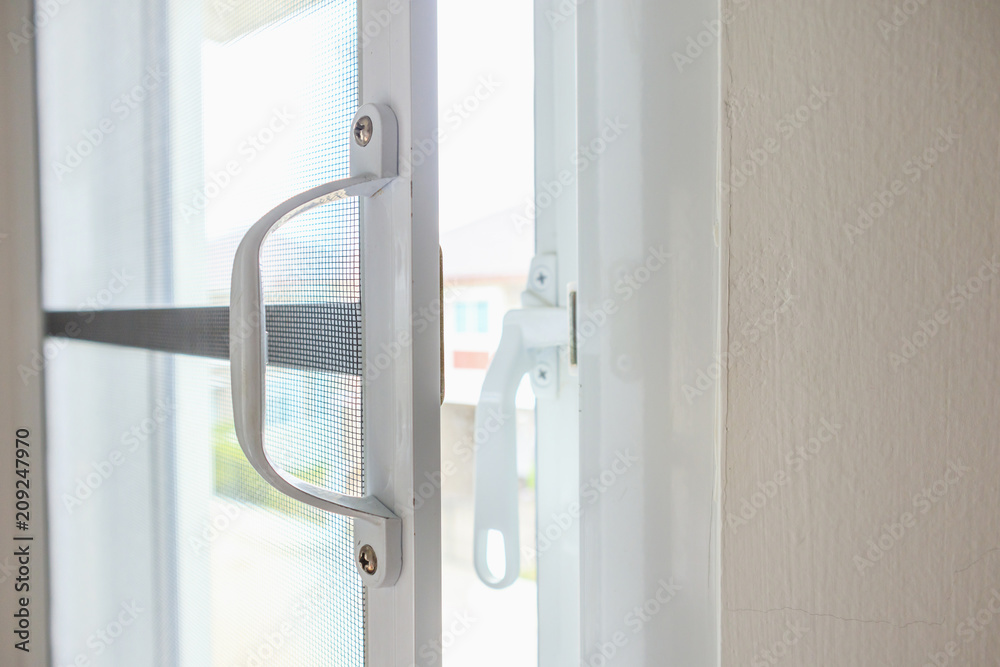 mosquito net wire screen on house window protection against insect ...