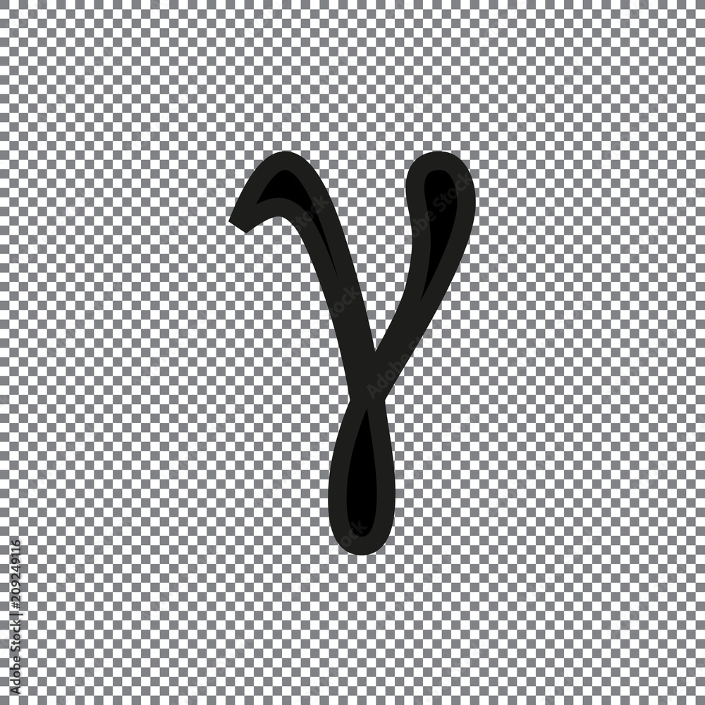 Vector sign Gamma Stock Vector | Adobe Stock