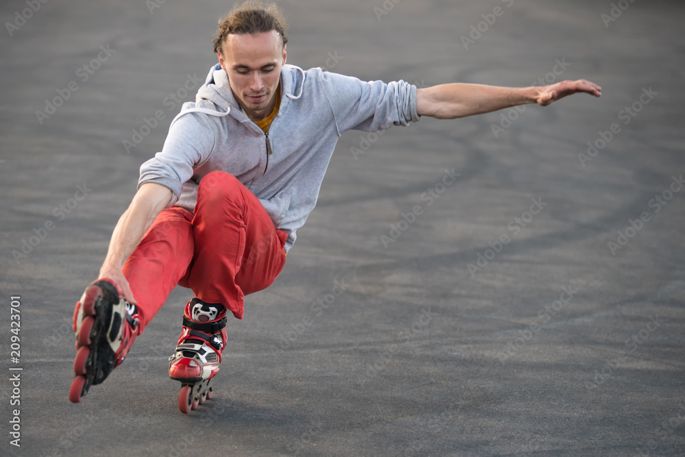 Roller blades trick store