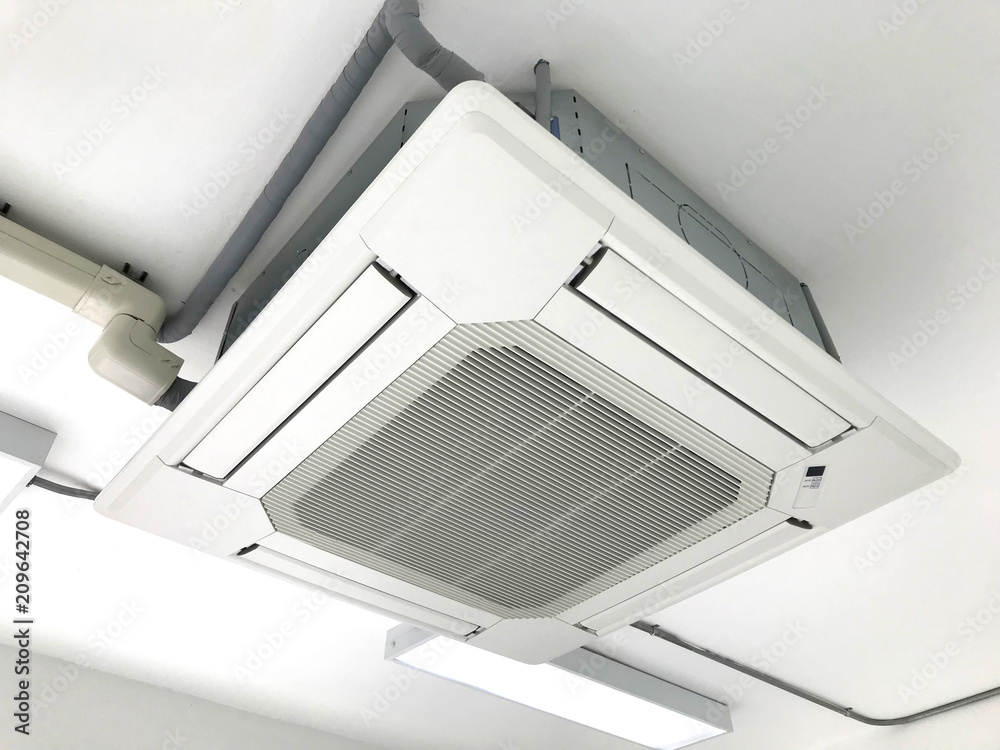 Ceiling type 4 directions air vent system hanging air conditioner unit ...