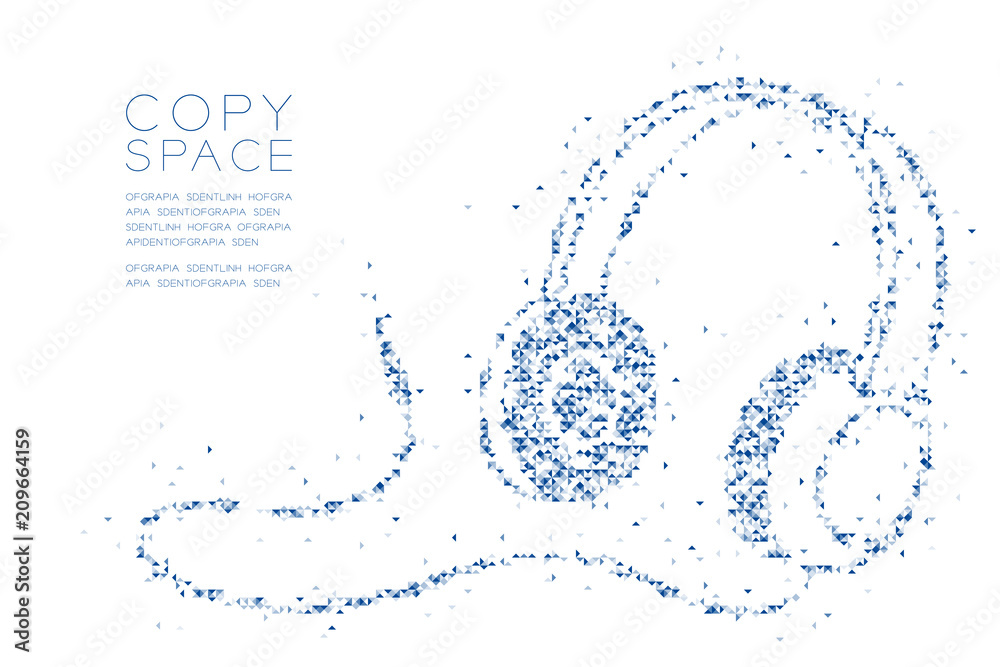 Abstract Geometric Low polygon square box pixel and Triangle pattern ...