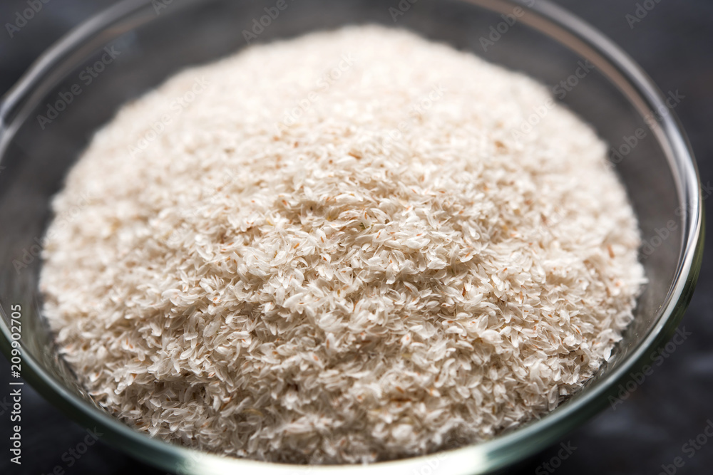 Psyllium husk or isabgol which is fiber derived from the seeds of ...