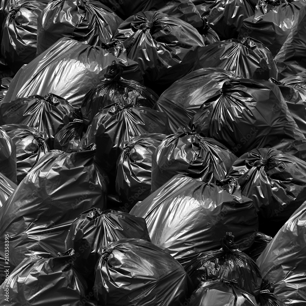 Waste background garbage bag black bin, Garbage dump, Bin,Trash ...