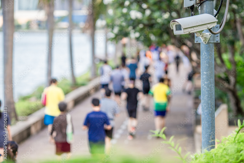 CCTV cameras are often installed at various points to record safety ...