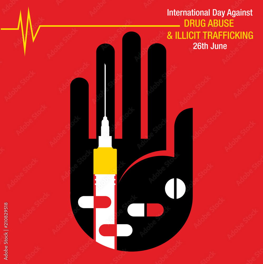 International Day against Drug Abuse and Illicit Trafficking background ...