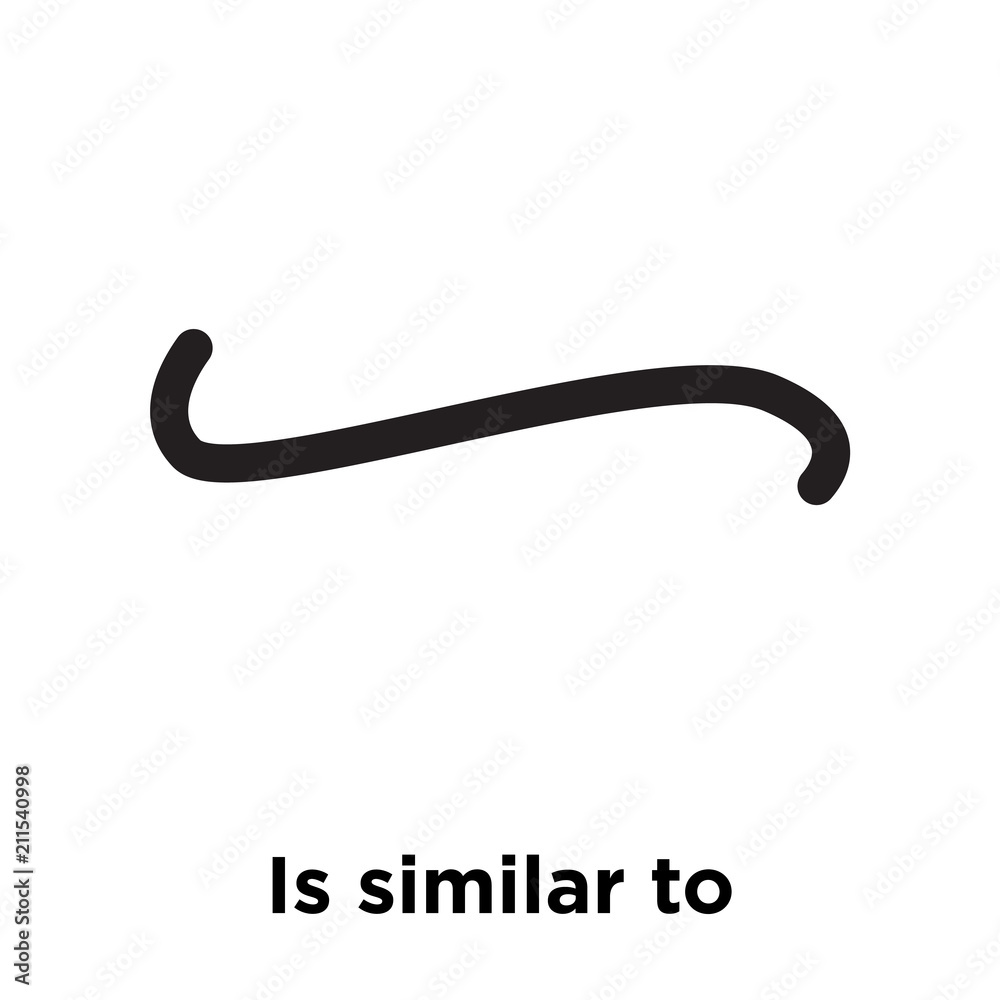 Is similar to symbol icon vector sign and symbol isolated on white ...