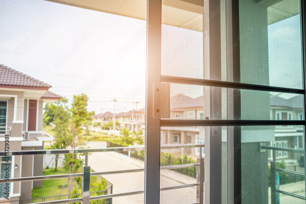 mosquito net wire screen on house window protection against insect ...