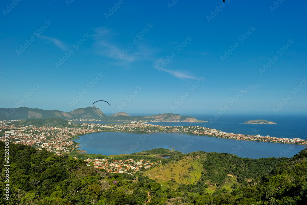Niteroi and its lakes from above - Niterói e suas lagoas vistas de cima ...