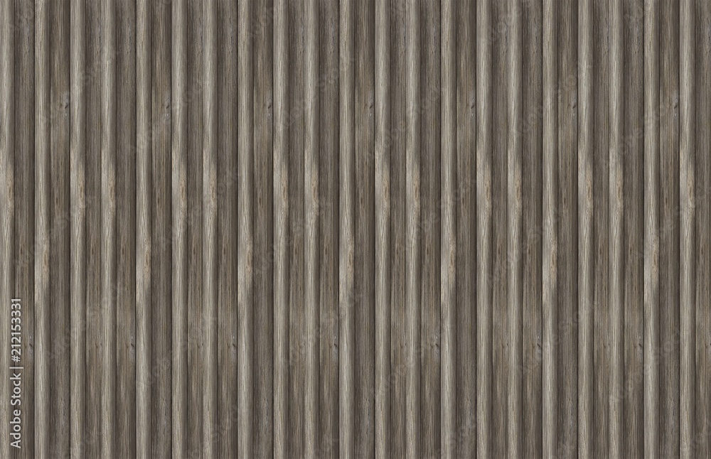 Photo Stock row of vertical beige wooden lines of ribs set of boards ...