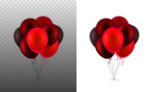 Checkered Balloon Red White Free Stock Photo - Public Domain Pictures