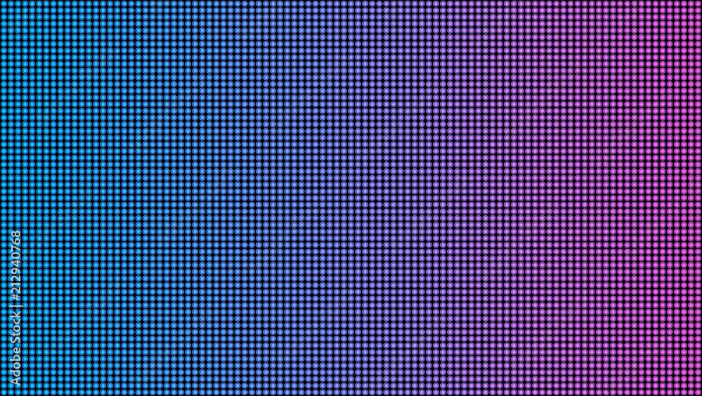 Creative vector illustration of led screen macro texture isolated on ...