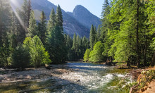 Merced River Flowing Free Stock Photo - Public Domain Pictures