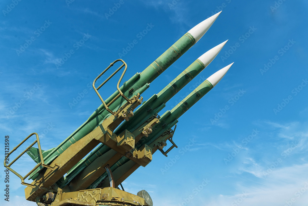 Weapons of mass destruction. Ballistic missiles are ready to launch ...