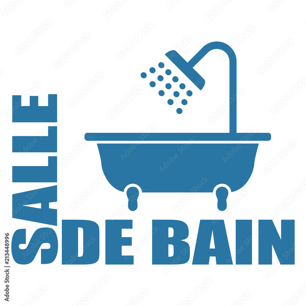 Image vectorielle Stock Logo salle de bain. | Adobe Stock