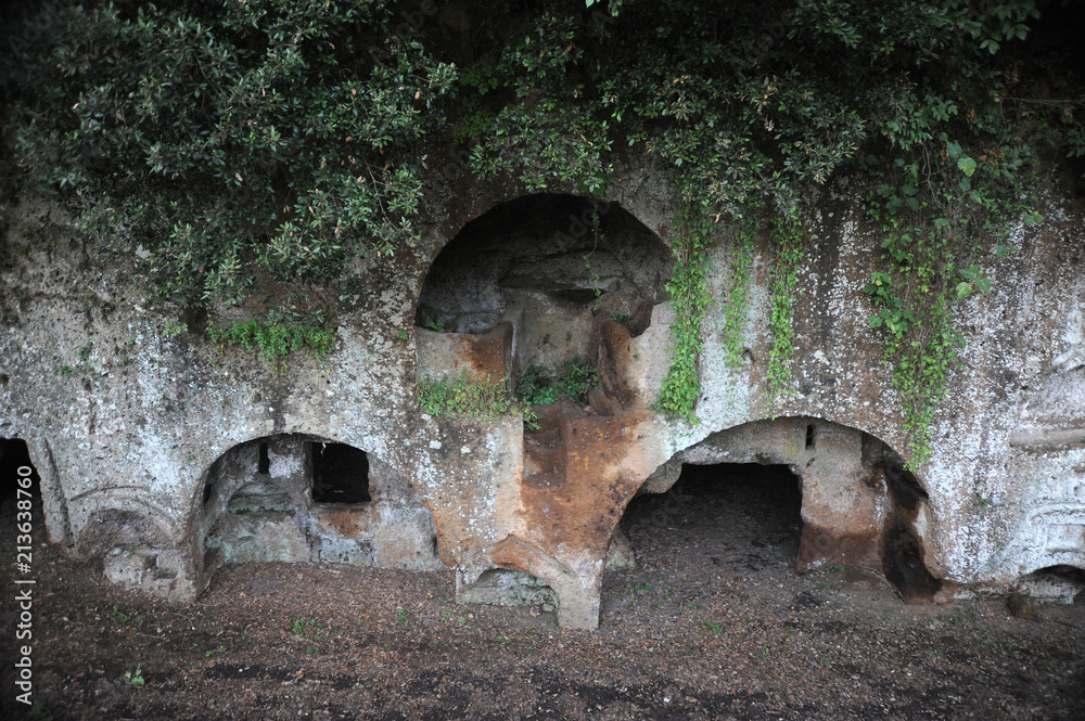 The amazing necropolis of Sutri near Rome is one of the best preserved ...