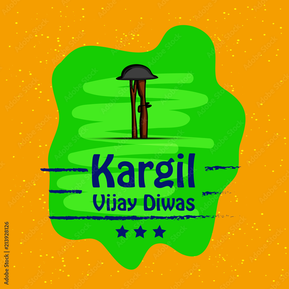 Illustration of Kargil Vijay Diwas Background. Kargil Vijay Diwas is a ...
