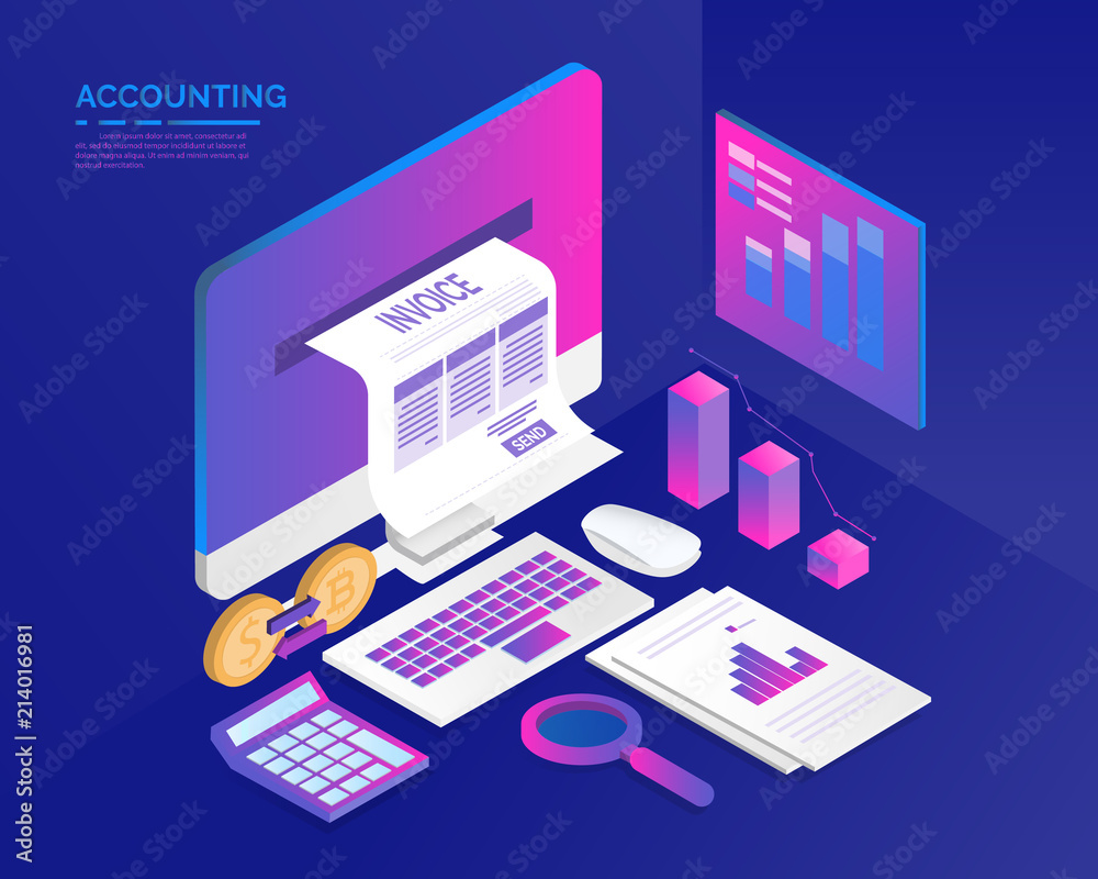 business analysis system. vector illustration Stock Vector | Adobe Stock