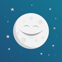 Happy Moon Face Free Stock Photo - Public Domain Pictures