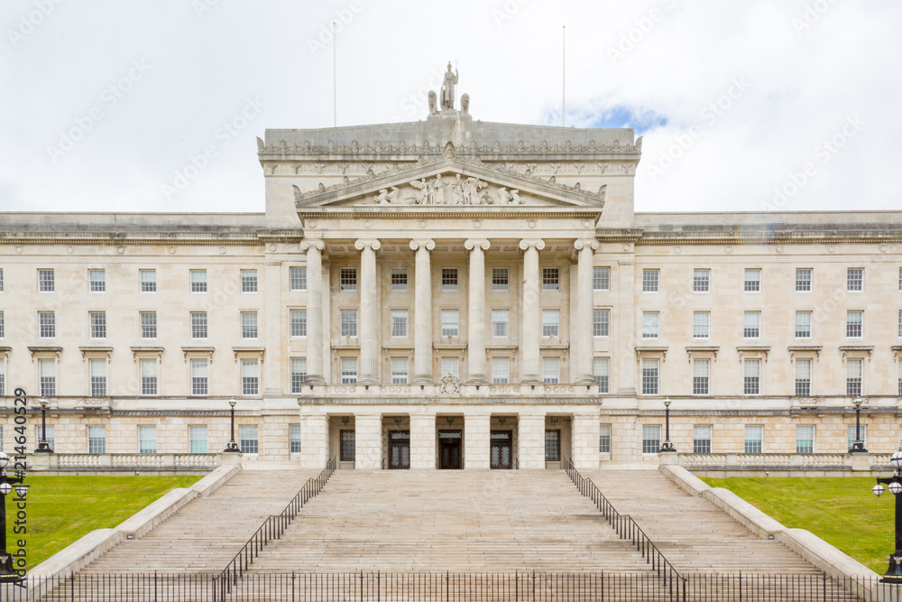 Parliament Buildings, aka Stormont. Stock Photo | Adobe Stock