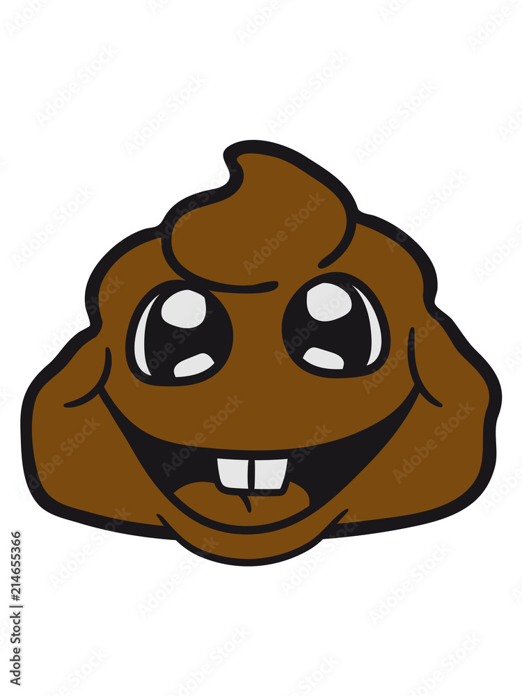 Stock-Illustration „scheiße haufen häufchen kacke kot bazille virus ...