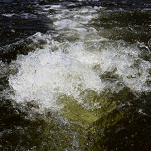 Churned Up Water Behind Model Boat Free Stock Photo - Public Domain ...