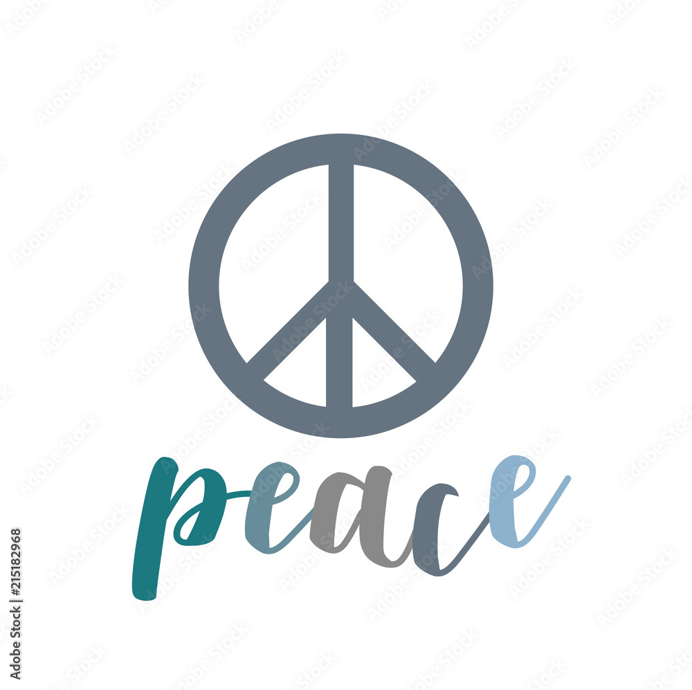 Peace- The symbol of peace The symbol is internationally recognized ...