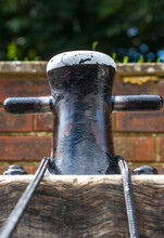 Vintage Rusty Mooring Pin Free Stock Photo - Public Domain Pictures