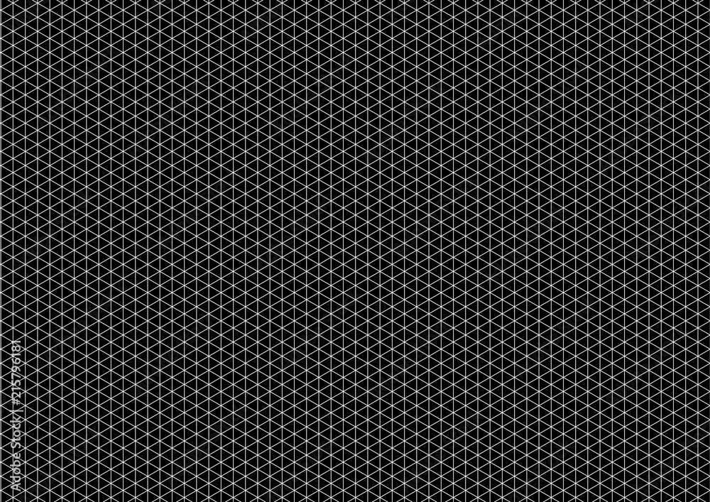 White isometric grid with vertical guideline on horizontal black a4 ...