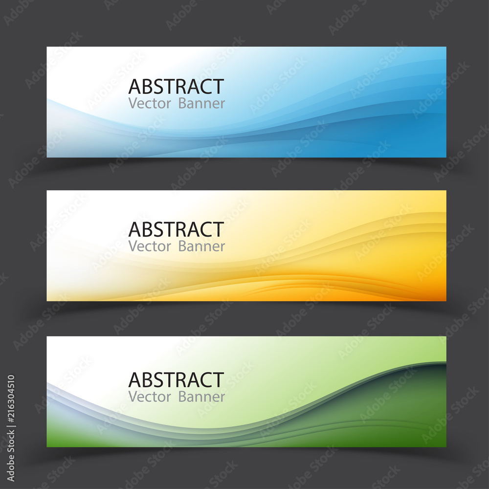 Vector abstract design banner template.Perfect background design for ...