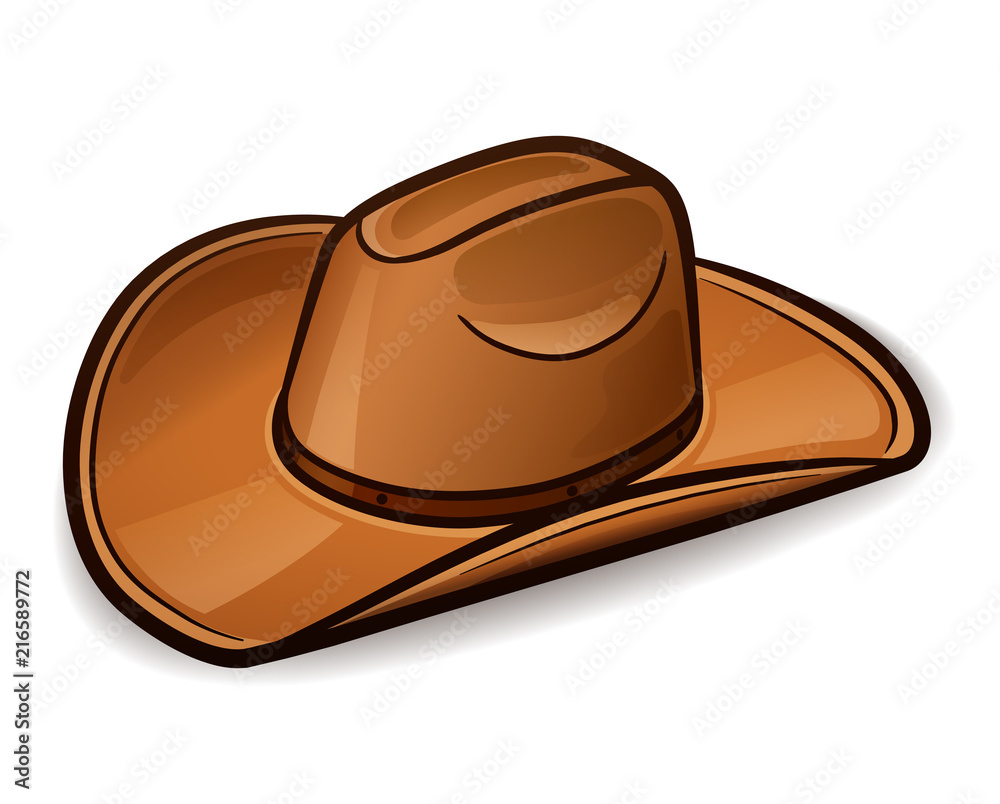 Vector cowboy hat design concept Stock Vector | Adobe Stock