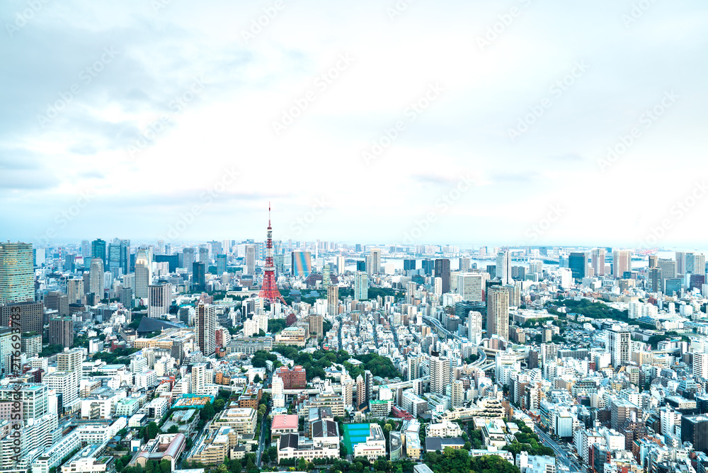 Tokyo Tower, Japan - communication and observation tower. It was the ...