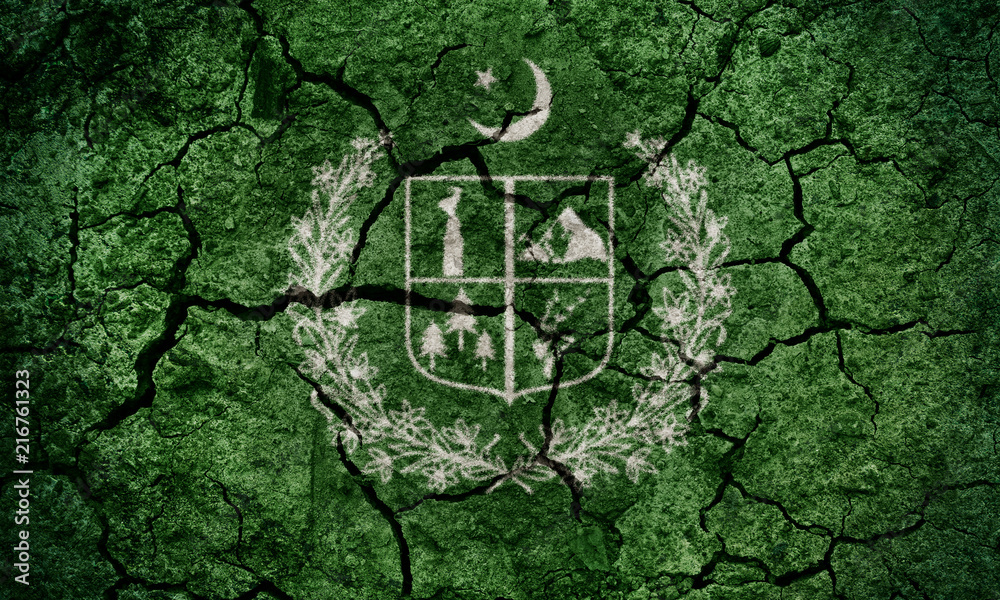 Gilgit-Baltistan flag Stock Photo | Adobe Stock
