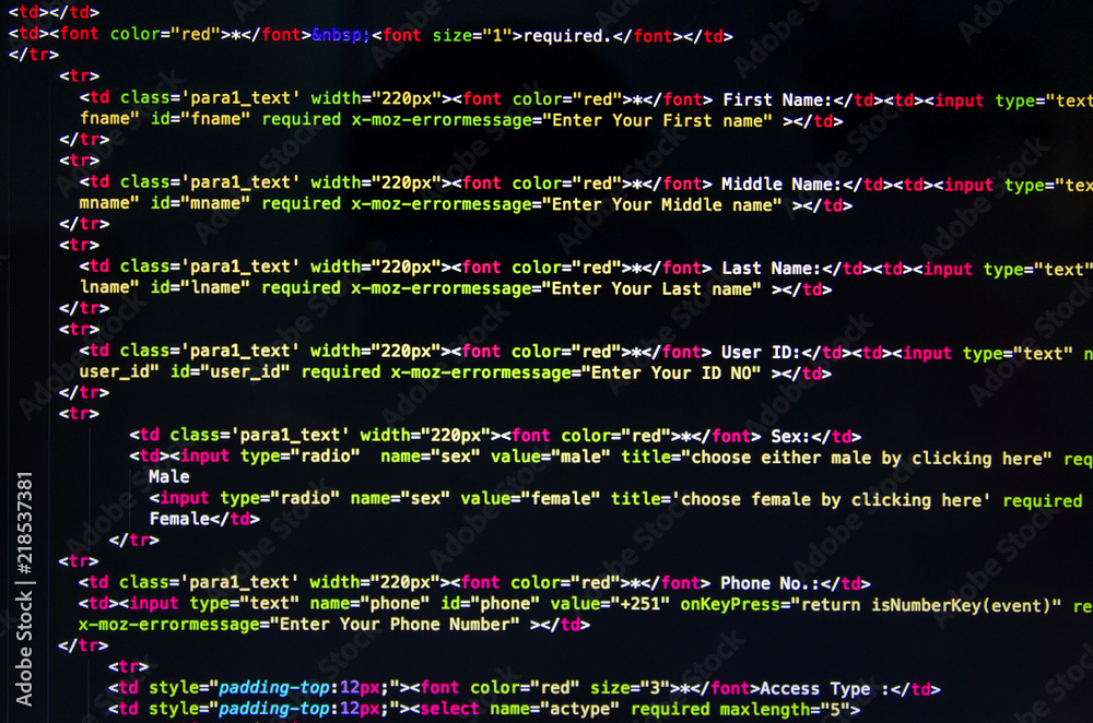 Desktop source code and Wallpaper by Computer language with coding and ...