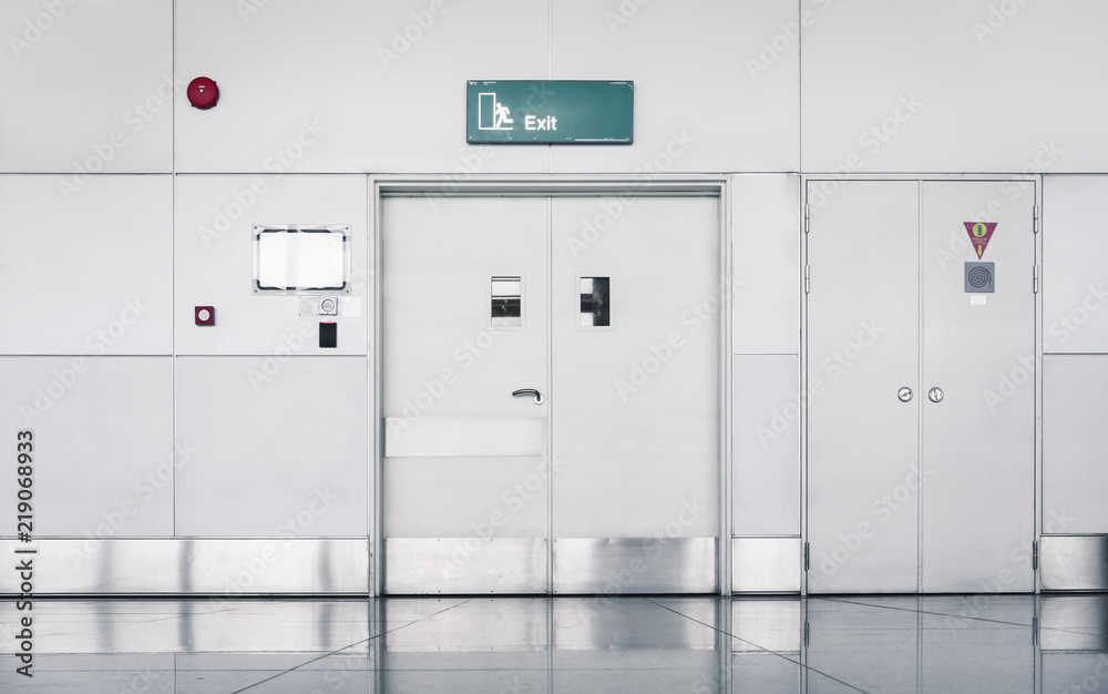 Steel Security Door and Fire Protection System in Airport Terminal ...
