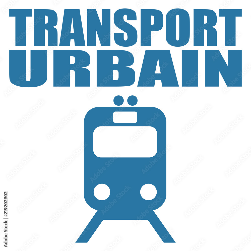 Logo tramway. Tram. Stock Vector | Adobe Stock