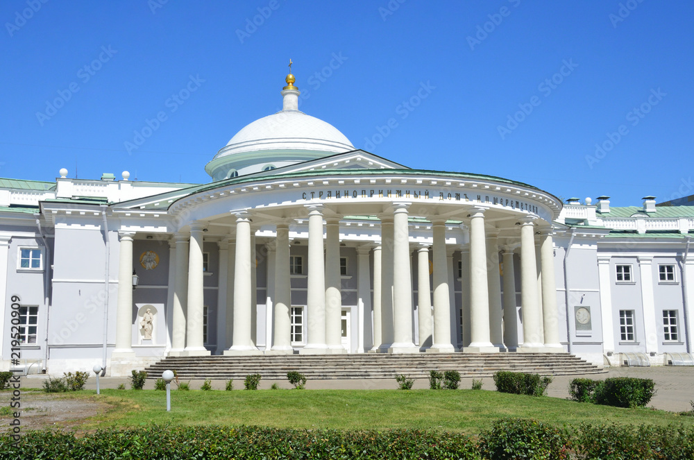 Russia. Bolshaya Sukharevskaya square, house 3, building 1. Sheremetev ...