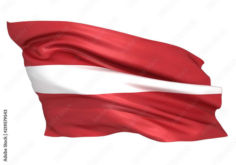 Ilustración de Stock ラトビア国旗 | Adobe Stock