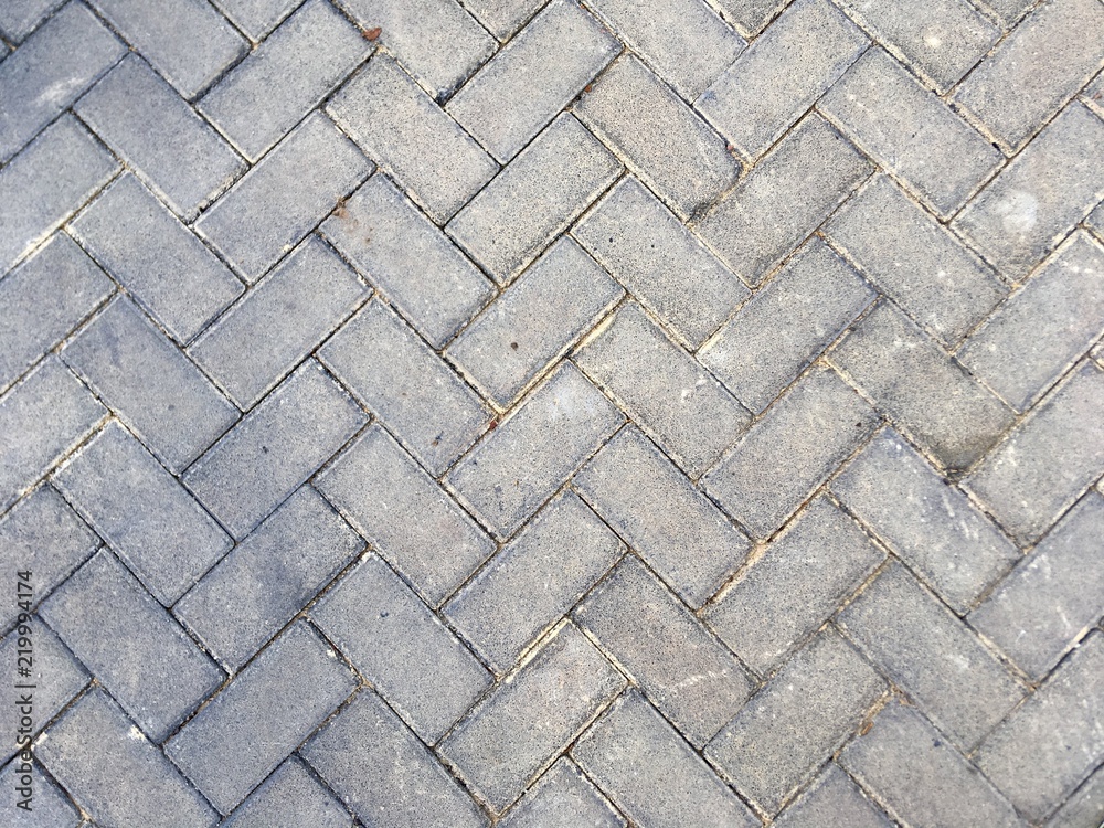 Textura de suelo de adoquines cuadrados Stock Photo | Adobe Stock