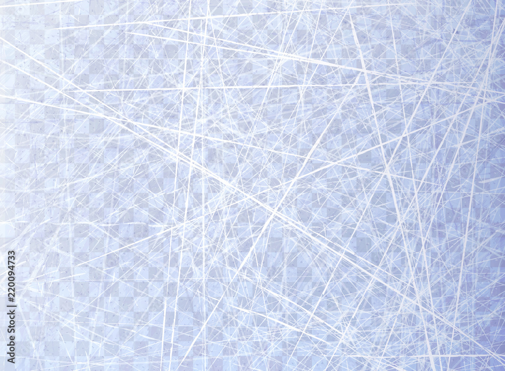Textures blue ice. Ice rink. Overhead view. Nature surface. Isolated on ...