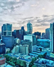 Artistic Seattle, Washington Poster Free Stock Photo - Public Domain ...