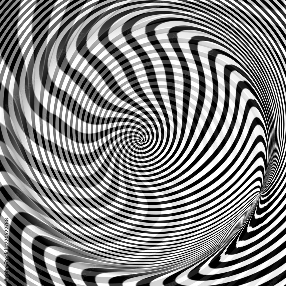 Optical art. Optical illusion background. Modern geometric background ...