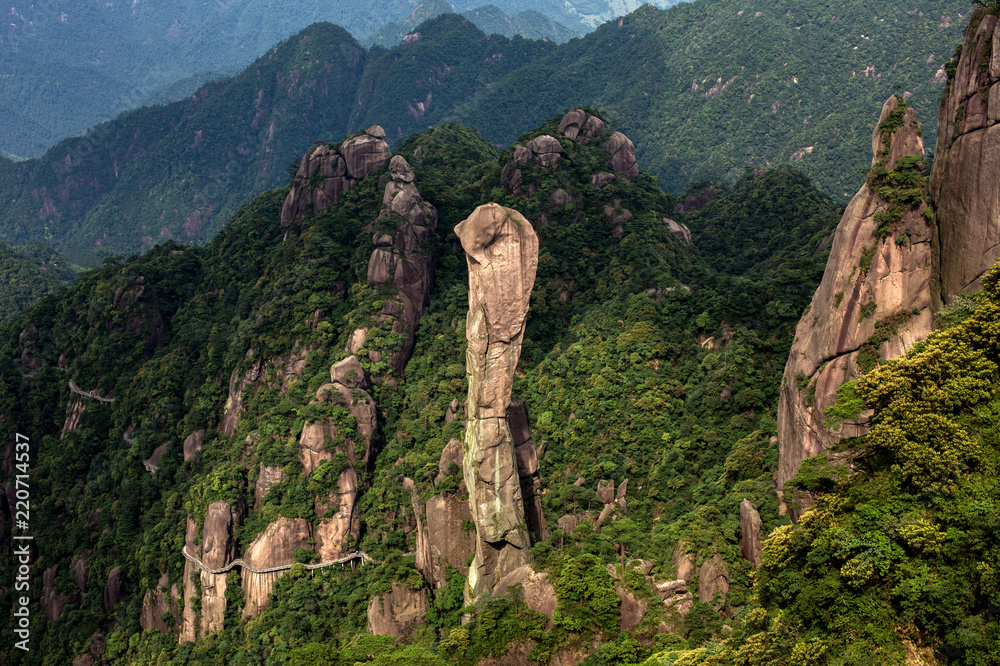 Sanqingshan, Mount Sanqing National Park - Jiangxi Province, China ...