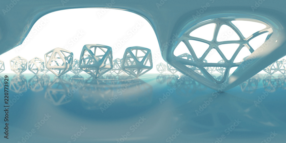 abstract HDRI environment map, spherical panorama background, light ...