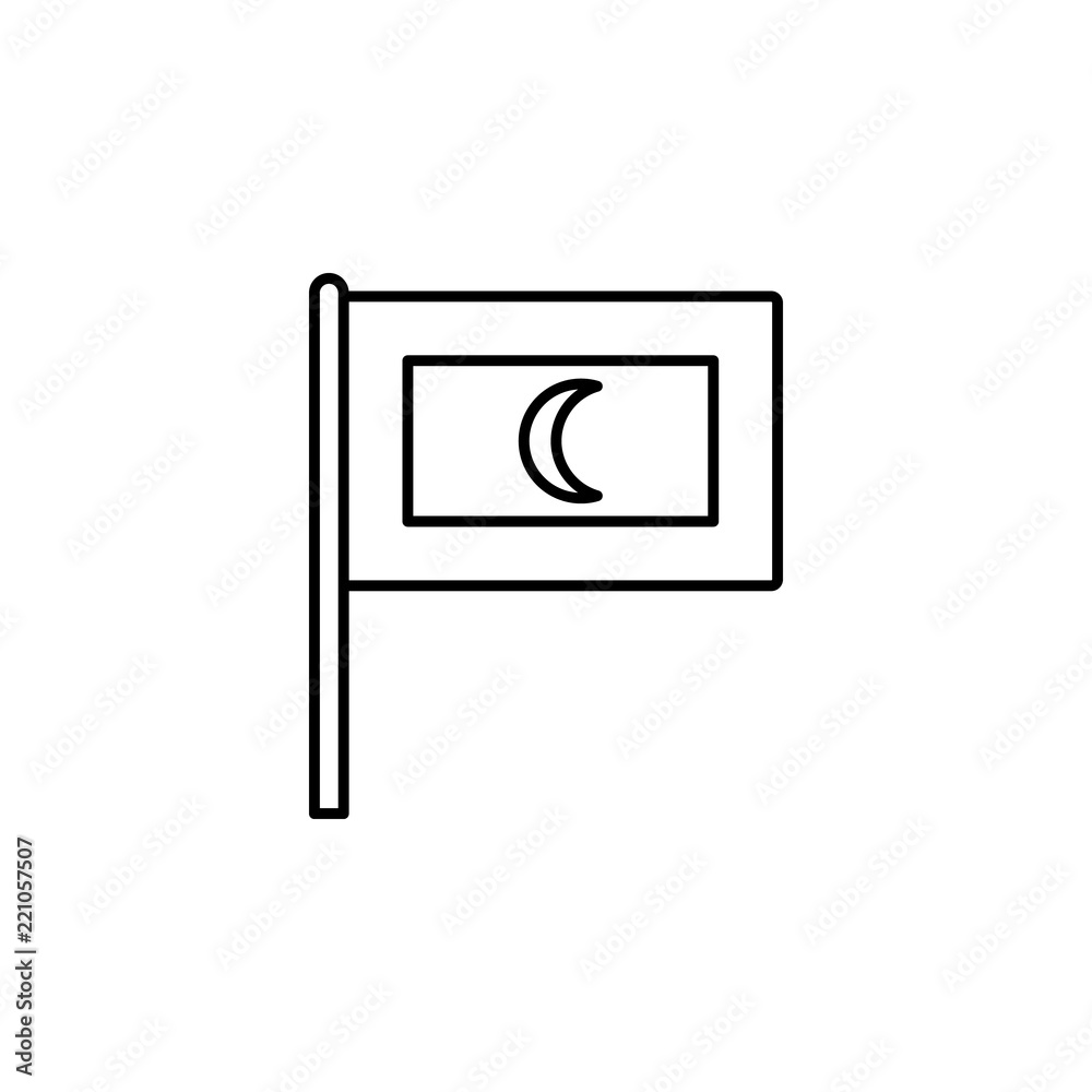 Maldives icon. Element of flag icon for mobile concept and web apps ...