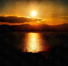 Sunset Beach Wedding Painting Free Stock Photo - Public Domain Pictures