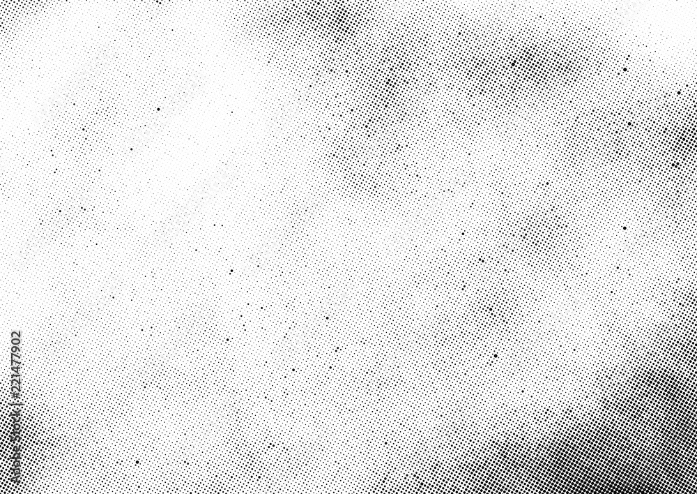 Subtle halftone vector texture overlay. Monochrome abstract splattered ...