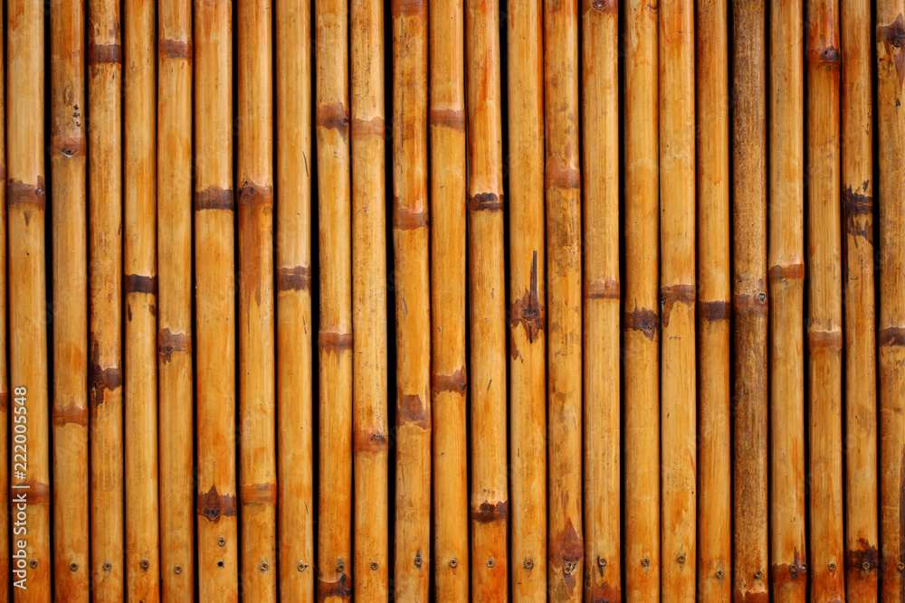 bamboo fence background Stock Photo | Adobe Stock
