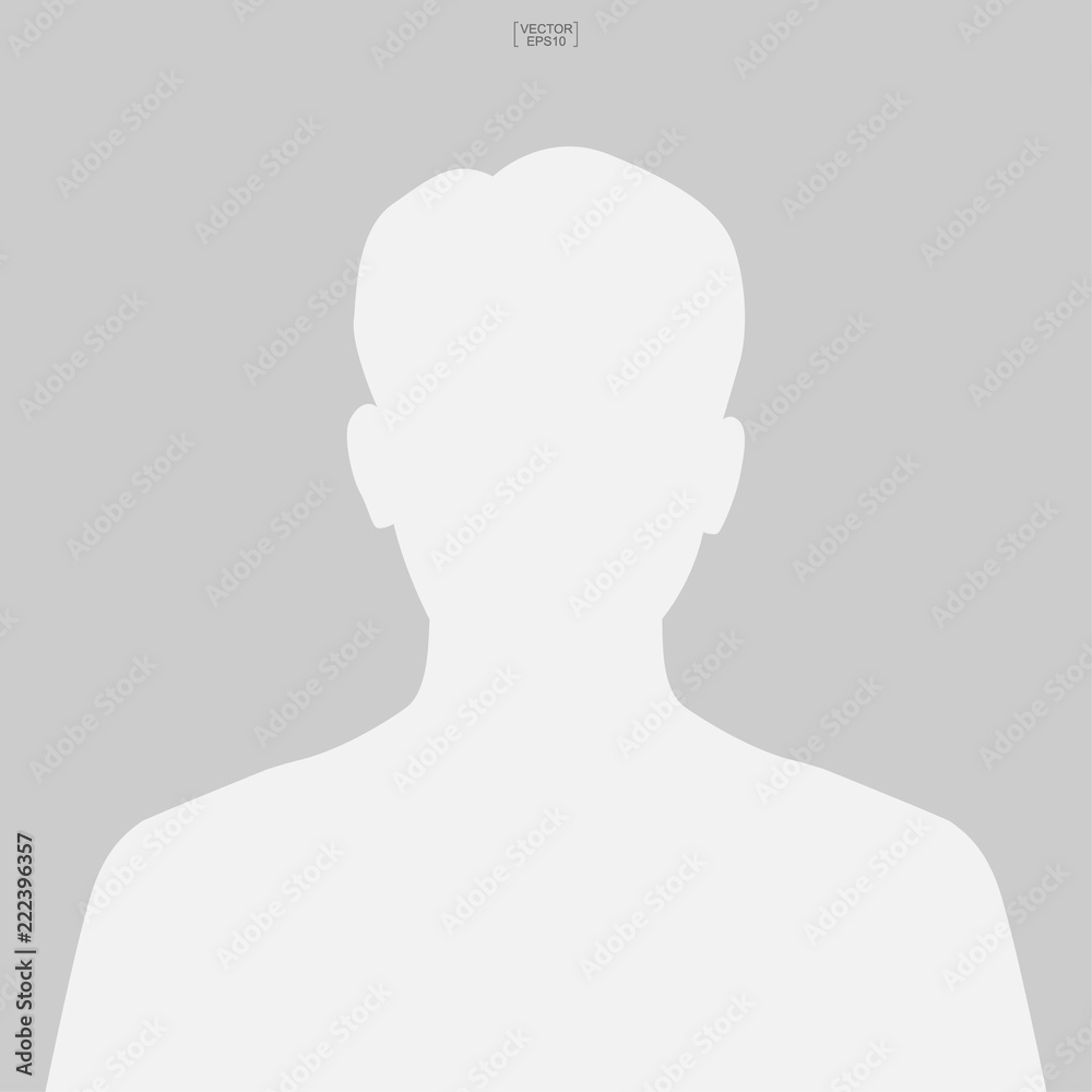 Picture profile icon. Human or people sign and symbol for template ...