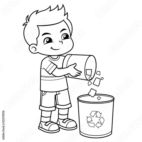 Dont Litter Coloring Pages