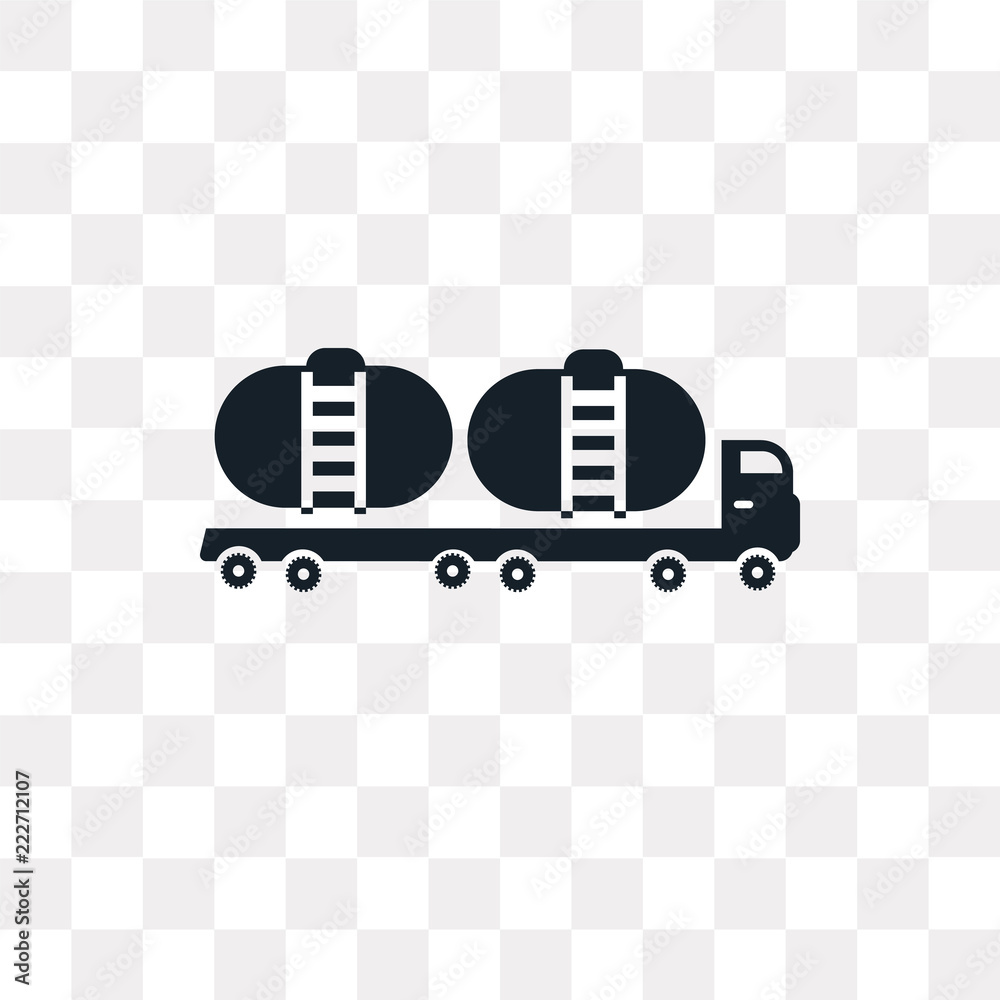 tank icon on transparent background. Modern icons vector illustration ...